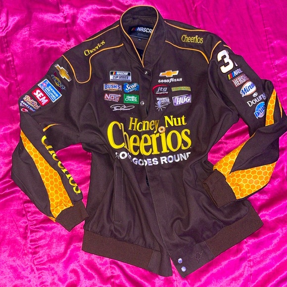 Nascar | Jackets & Coats | Authentic Nascar Honey Nut Cheerios Jacket ...